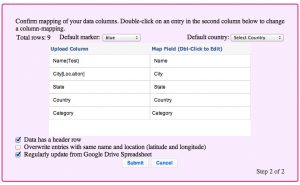 Auto-Update Map from Google Drive Spreadsheets - ZeeMaps Blog