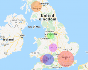 Radius map: Upload circles on a map from spreadsheets - ZeeMaps Blog